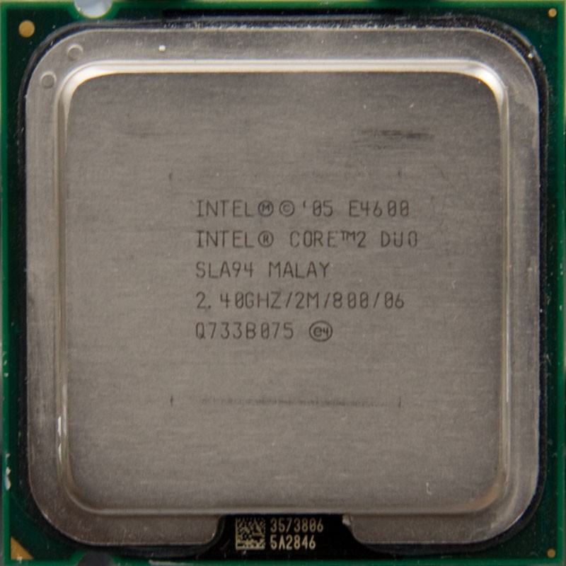 Intel Core 2 Duo E4600 Desktop Processor (Socket LGA775) (Used Before ...