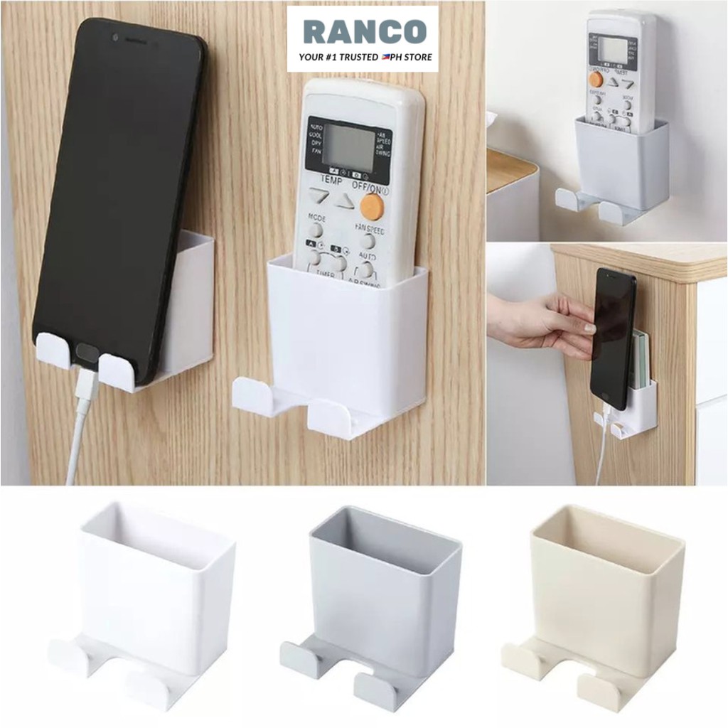 Wall Hanging Remote Control Holder Organizer Mobile Phone Aircon ...