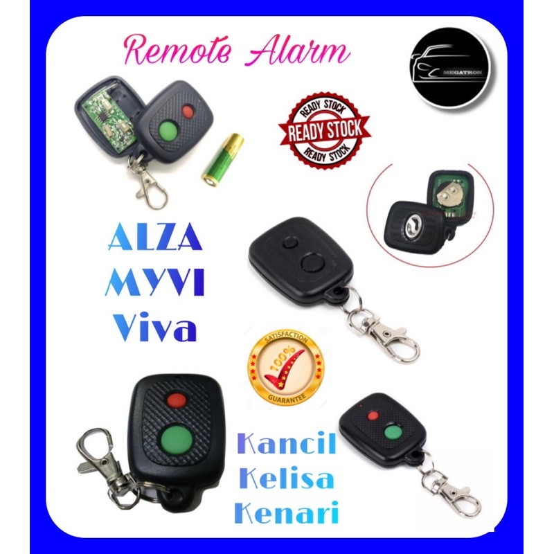 🔥Ready Stock🔥Remote Alarm+Chip+Beteri🔥Perodua🔥Myvi Kancil Kelisa Kenari ...