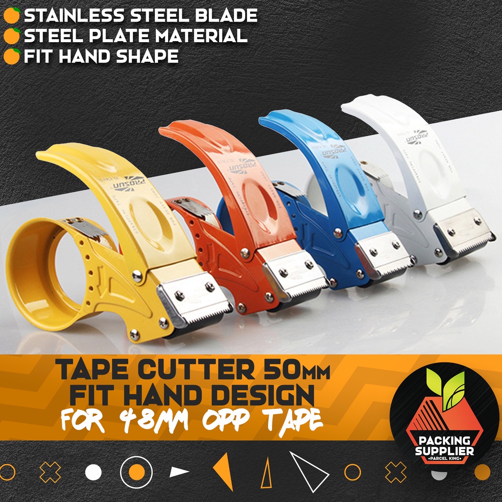 OPP Tape Cutter 48mm Tape Dispenser Packaging Tool Portable Tape ...