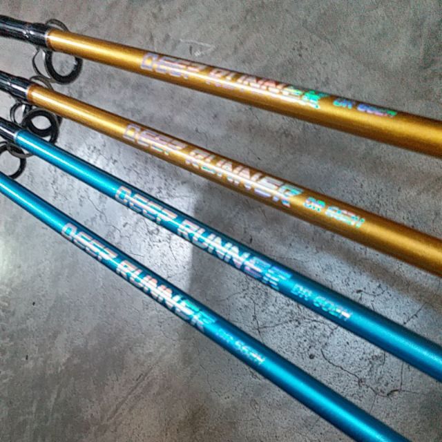SEAHAWK DEEP RUNNER SOLID CARBON ROD | Shopee Malaysia