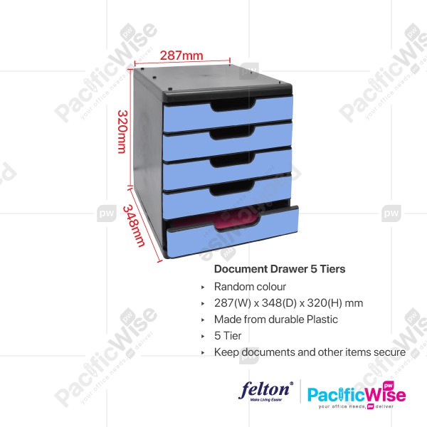 Office Paper Tray & Document Drawer for A4 Paper / Plastic & Metal (2 ...