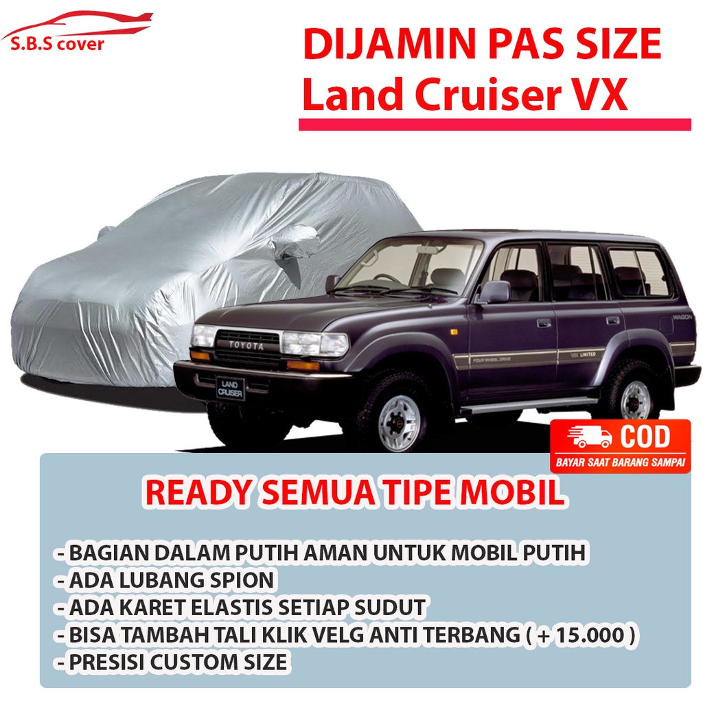 Land Cruiser Car Body Cover Toyota Land Cruiser VX/80 Series ...