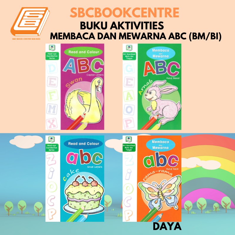 [SBCB]Buku Prasekolah: Read and Colour / Membaca dan Mewarna / Colouring Book | Shopee Malaysia