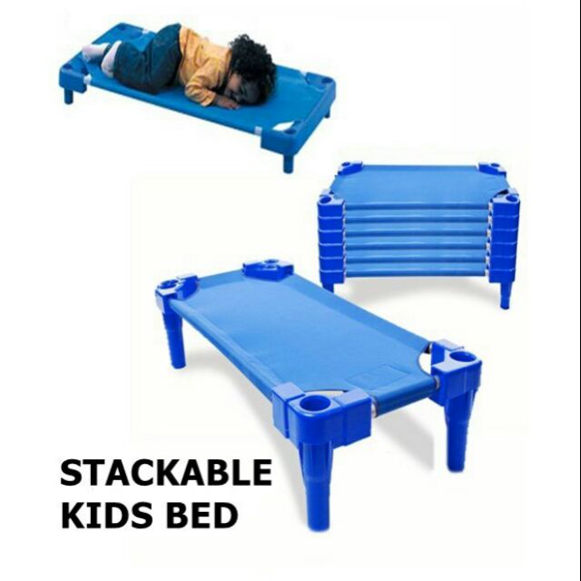 STACKABLE KIDS BED/ kids bed | Shopee Malaysia