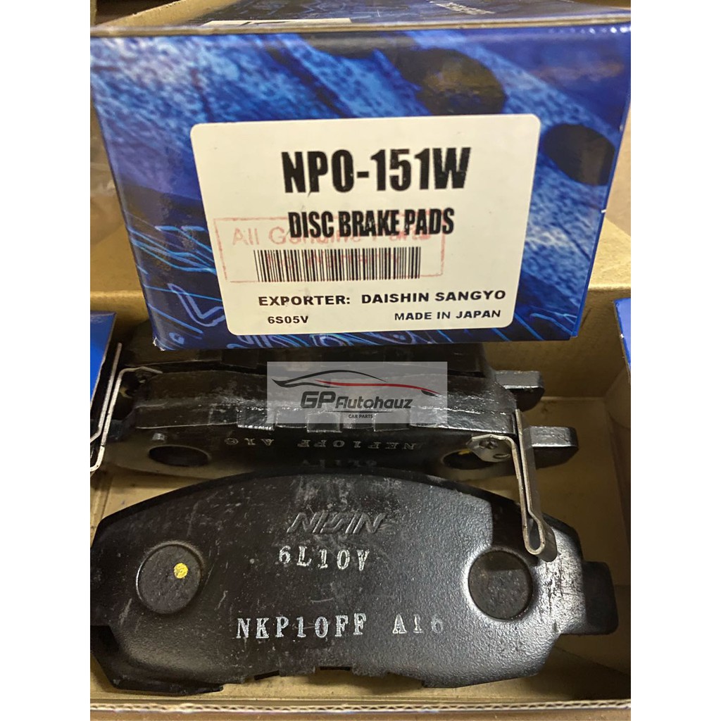 HONDA CIVIC FD SNA 1.6CC (IMPORTED MODEL) FRONT BRAKE PAD (ALAS BREK ...