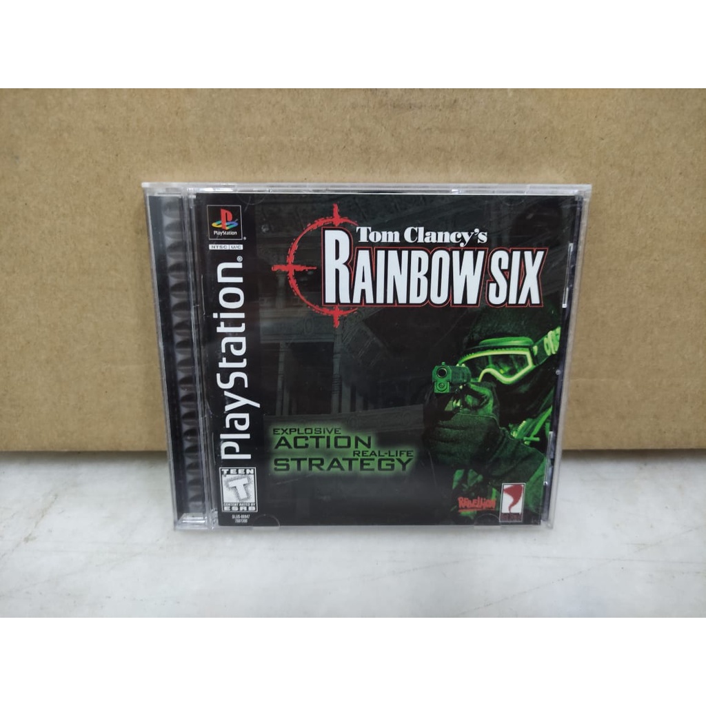 (Used) Ps1 Tom Clancy's Rainbow Six - Original Game | Shopee Malaysia