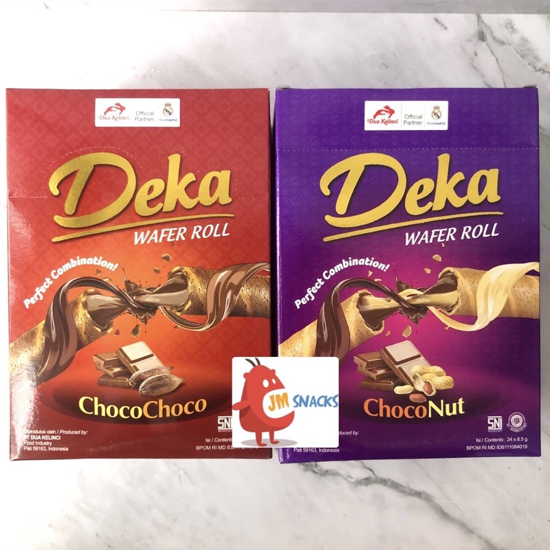 Deka Dua Kelinci wafer roll 24x8.5gr - deka wafer roll Delicious ...