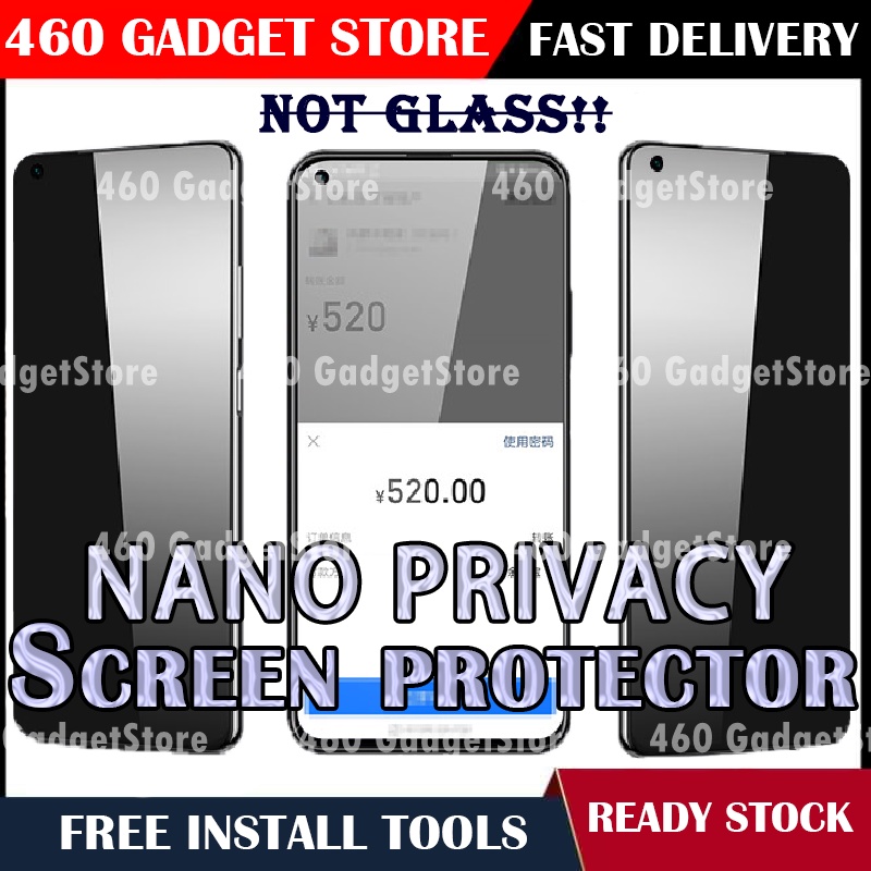 Lenovo Z5/ Z5 Pro/ Z5 Pro GT/ Z5s/ Z6/ Z6 Pro 5G/ Z6 Youth Nano Privacy Series Screen Protector ...
