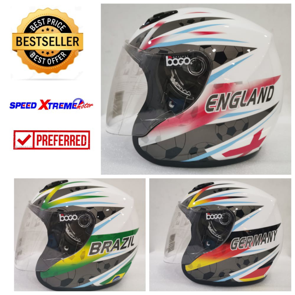 HELMET SOL FB CLUB HELMET SOL SPECIAL EDITION | Shopee Malaysia