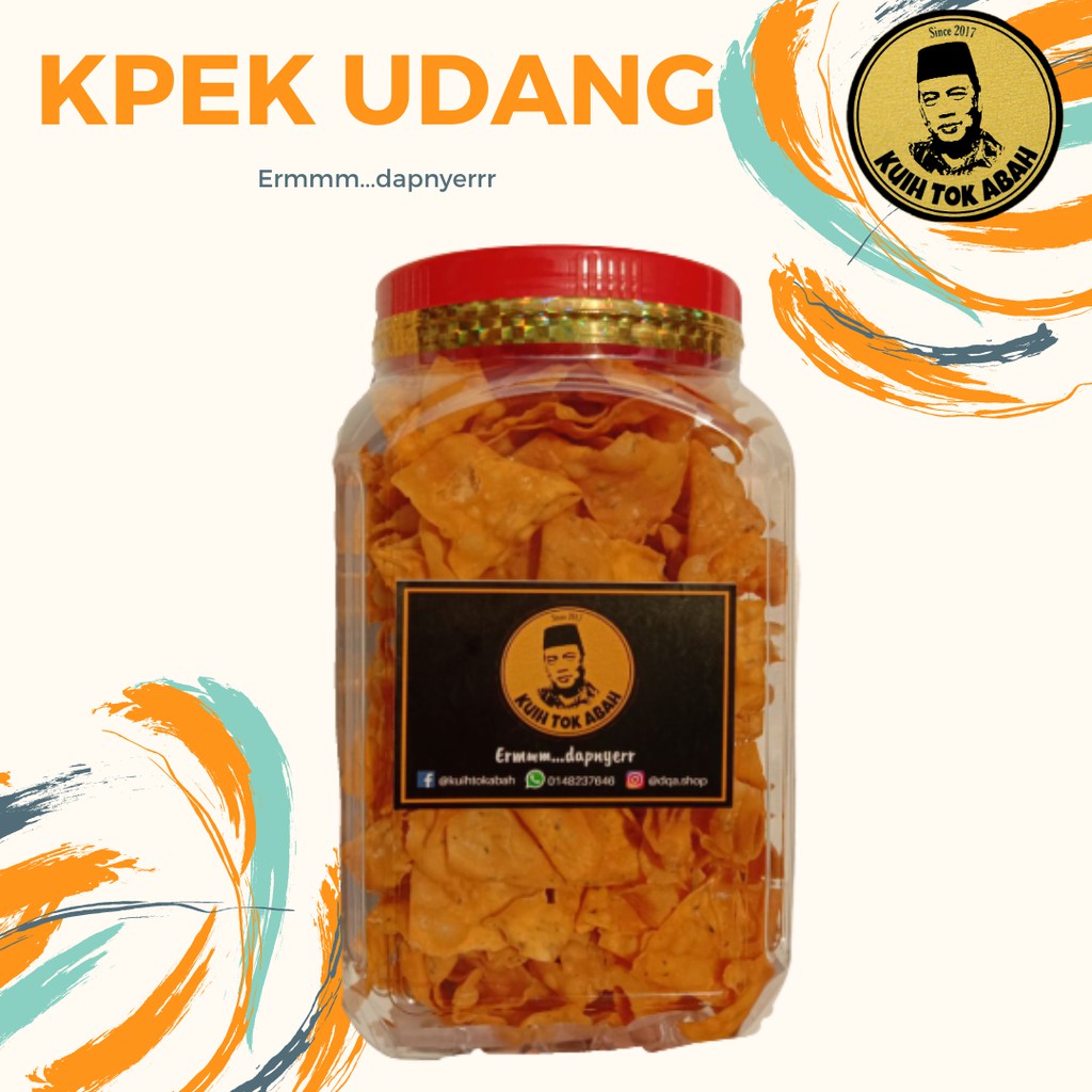 Kerepek Pagoda Udang Geragau (Kuih Tok Abah) | Shopee Malaysia