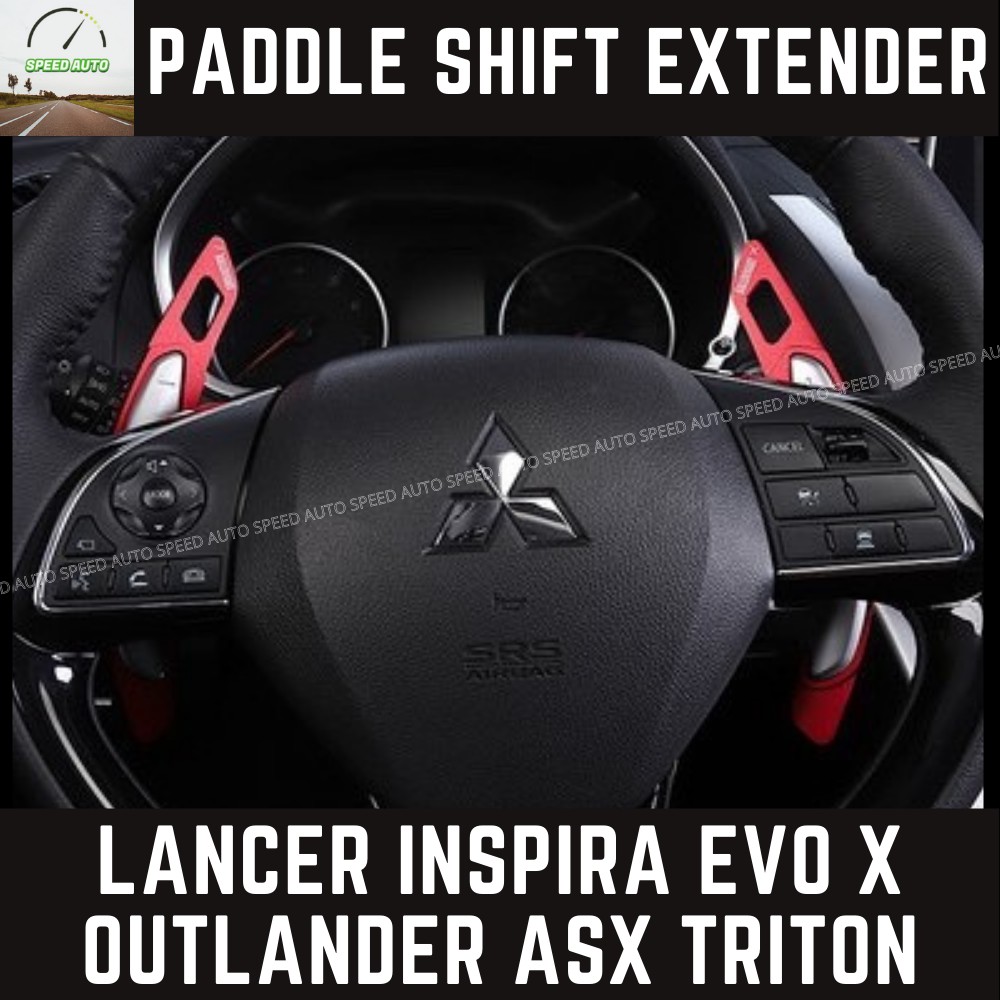 Mitsubishi Lancer Inspira/ Evo X/ Outlander/ ASX/ Triton Alloy Paddle ...