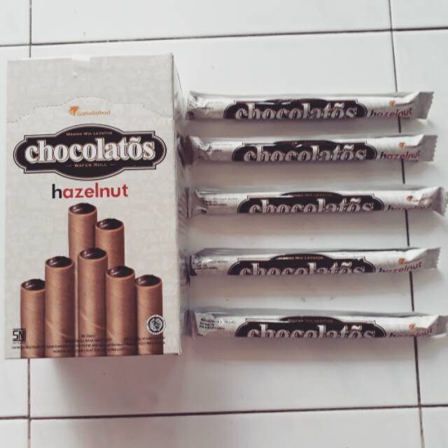 Chocolatos hazelnut Wafers roll garuda food | Shopee Malaysia