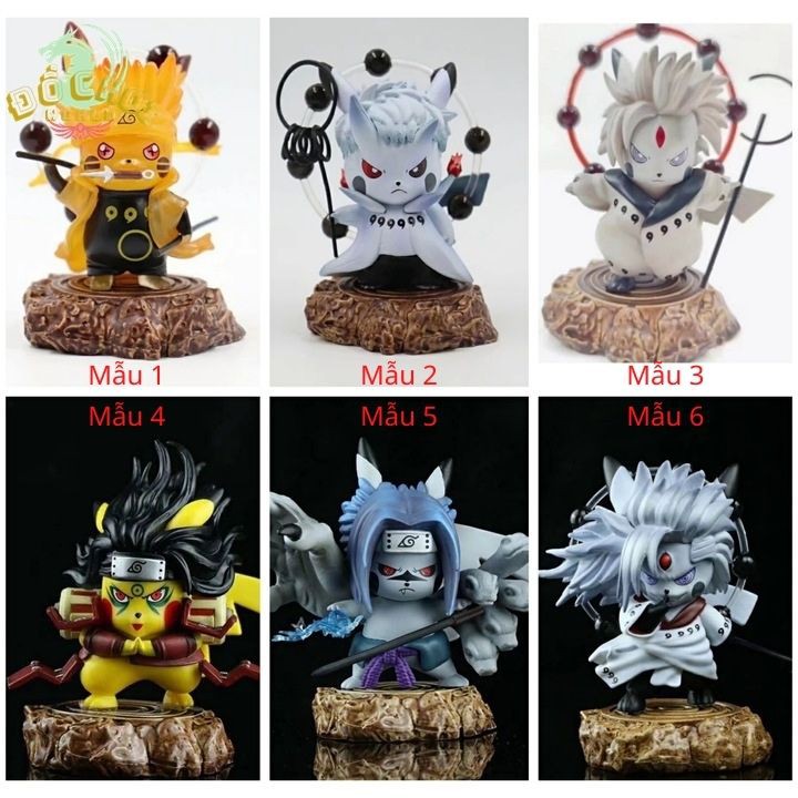 (Choose A Model) 10cm High Cute Naruto Pikachu Model | Shopee Malaysia