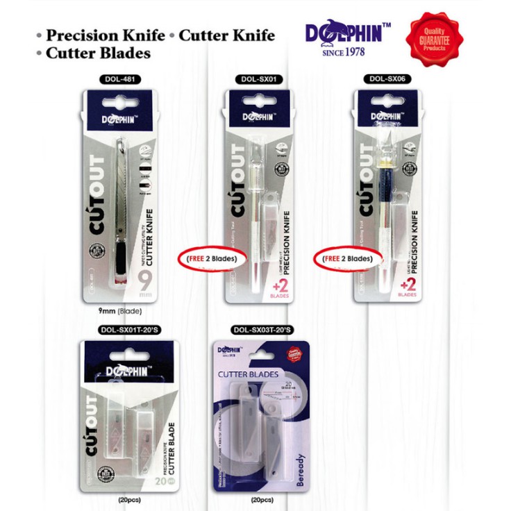 Dolphin Precision Knife - Cutter Knife & Cutter Blade | Shopee Malaysia