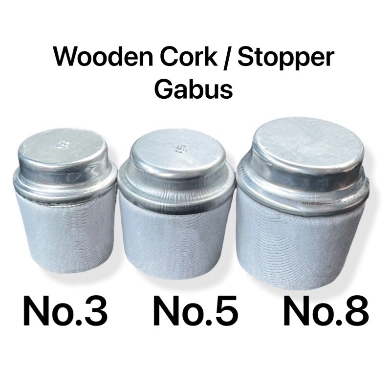 Wooden Cork Stopper Gabus Thermos Merah/Termos Merah / Vacuum Flask ...
