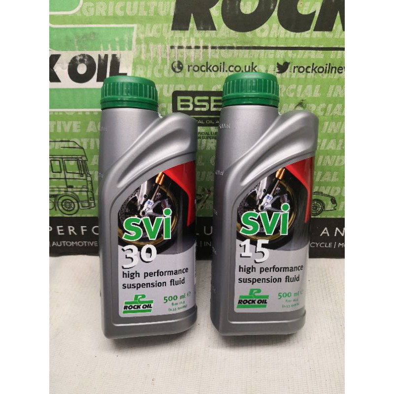 ROCK OIL SVI15/SVI30 FORK OIL / SUSPENSION FLUID 500ML | Shopee Malaysia