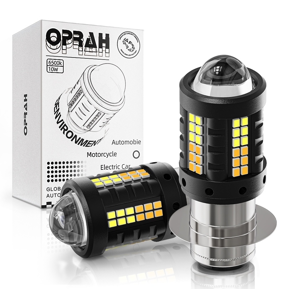 1PC Super Bright Canbus T19 P15D Motorcycle LED Headlight H4 H6 2016 ...