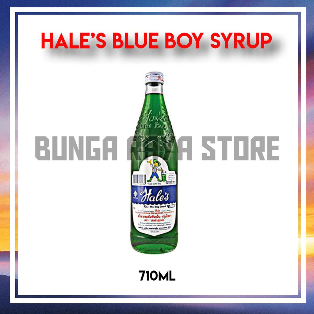 [READY STOCK] HALE'S BLUE BOY SYRUP GREEN ORIGINAL THAI 710ML | Shopee ...