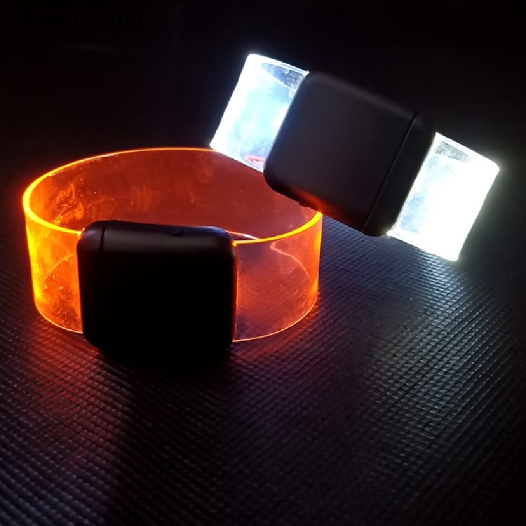 HBMY LED Battery Light emitting Bracelet Entertainment Cheering Props ...
