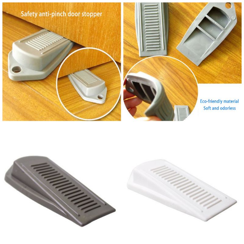 Triangular Rubber Door Stopper Door Stopper | Shopee Malaysia