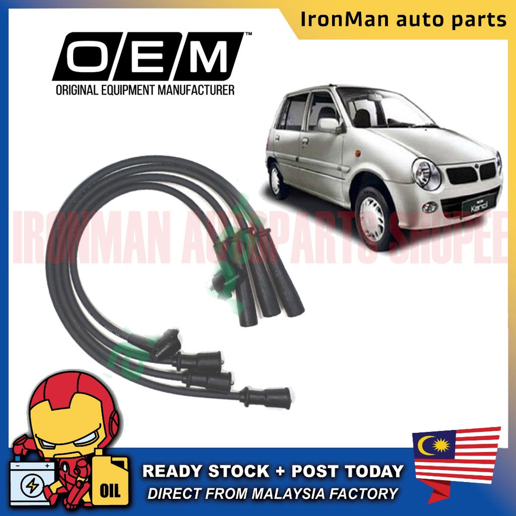 OEM AUTOMOTIVE CAR ENGINE PARTS CAR PLUG CABLE PERODUA KANCIL | Shopee ...
