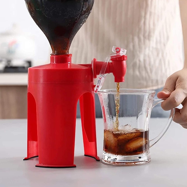 Soda Coke Tap Saver Upside Down Drinking Water Dispenser Party Drink ...