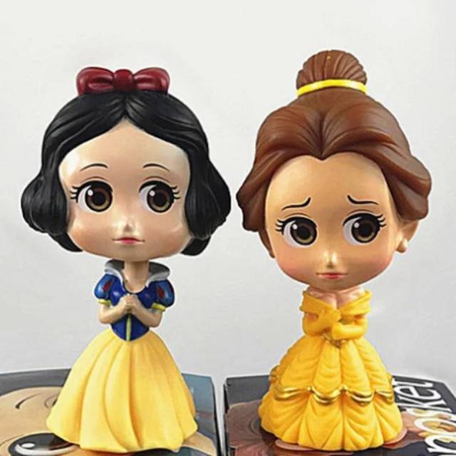 Bobble head princess belle / snowwhite car display | Shopee Malaysia