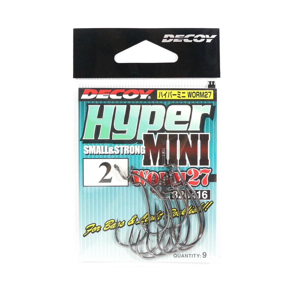 Decoy Worm 27 Hyper Mini Worm Hook | Shopee Malaysia