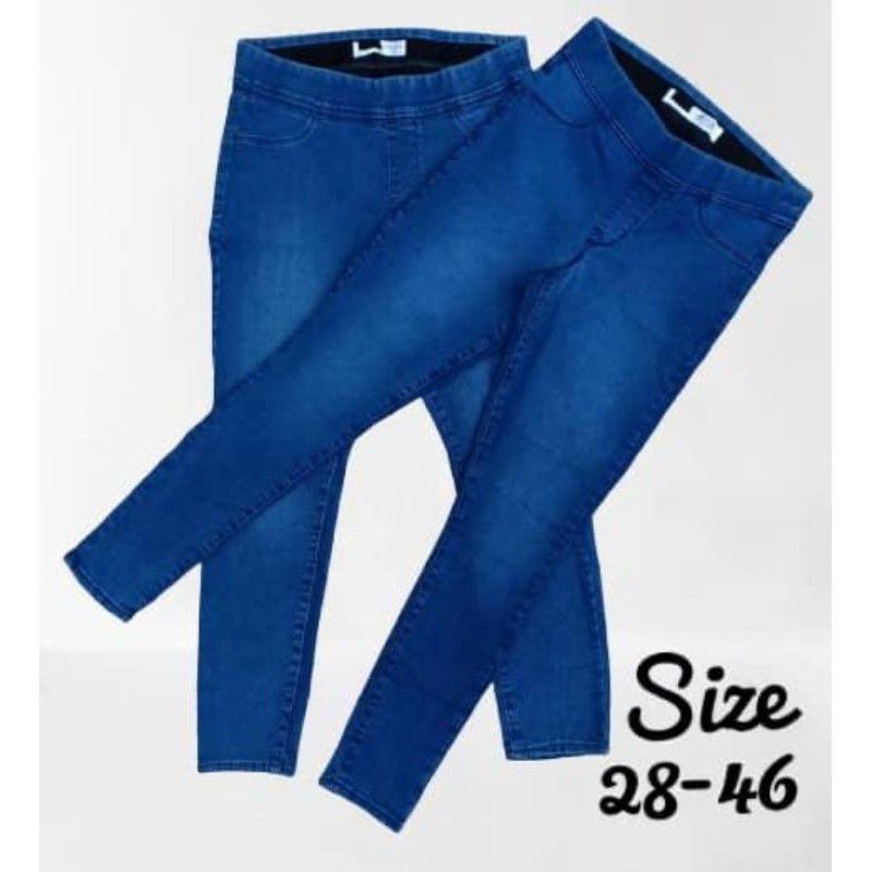 🔥 hot ladies 🔥 jeans jagging 🔥kain getah🔥 skinny slim fit🔥🔥🔥 | Shopee ...