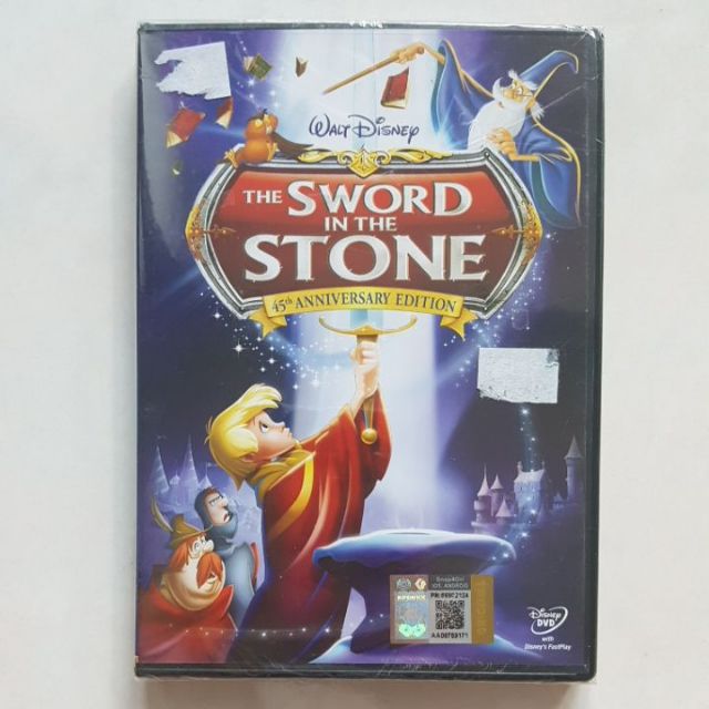 The Sword In The Stone DVD Disney Movie | Shopee Malaysia