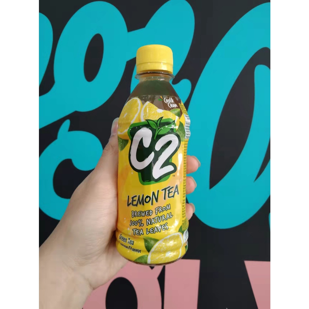 C2 Tra Xanh - Lemon Green Tea 360ml / C2 Tra Dao Peach Tea 455ml ...