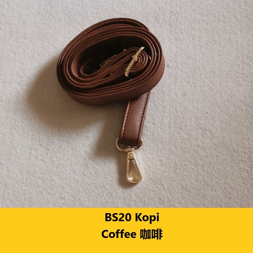 Tali Beg Laras PU BS20, Adjustable Bag Strap PU, 可调节包带 PU, DIY Bag ...