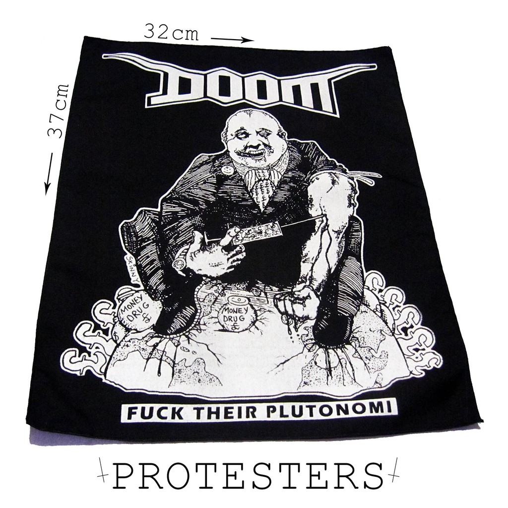 PUNK DOOM CRAST BACKPATCH | Shopee Malaysia
