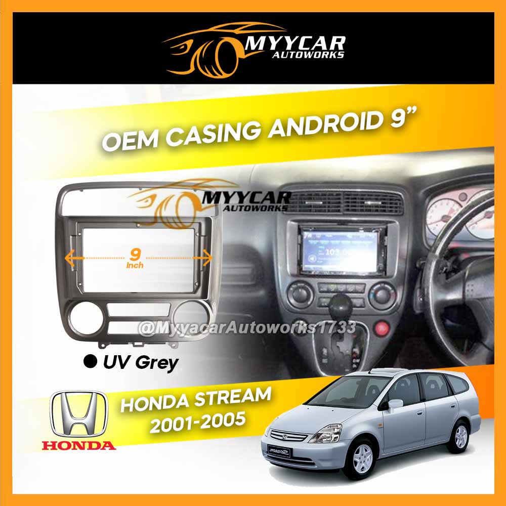 Honda Stream 2001-2005 Big Screen Casing Android Player 9 inch | Shopee ...
