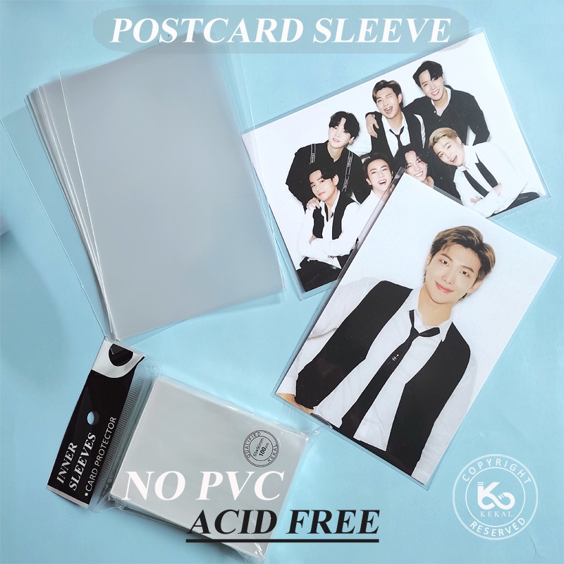 【Acid Free Sleeves For Postcard】50pcs High Clarity PP Card Sleeves ...