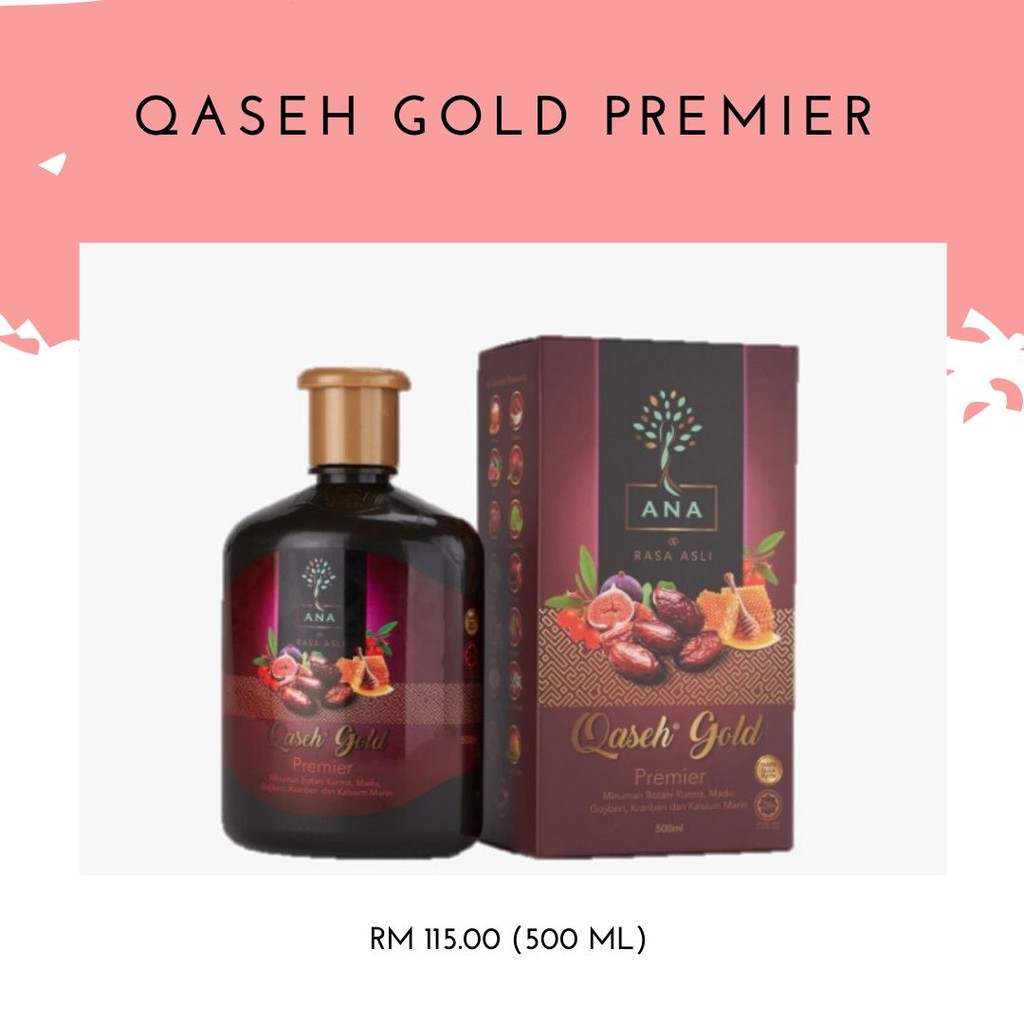 QASEH GOLD PREMIER (free gift included) | Shopee Malaysia