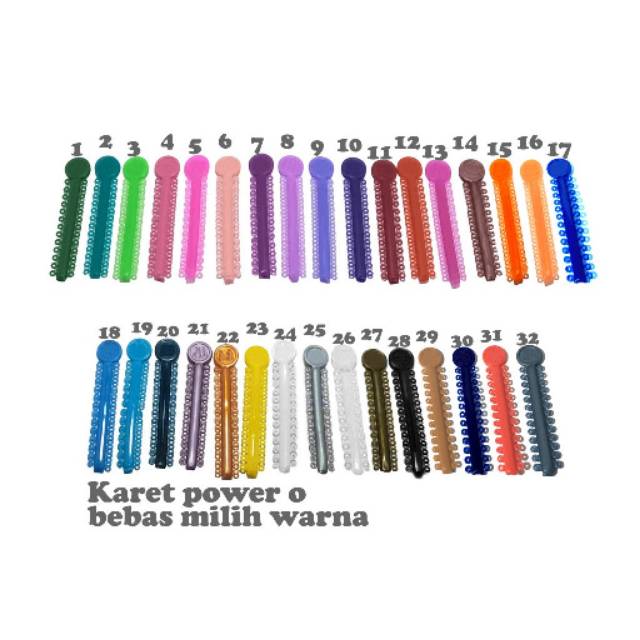 Power O RUBBER BEHEL PERPAK CONTENTS 40pcs | Shopee Malaysia