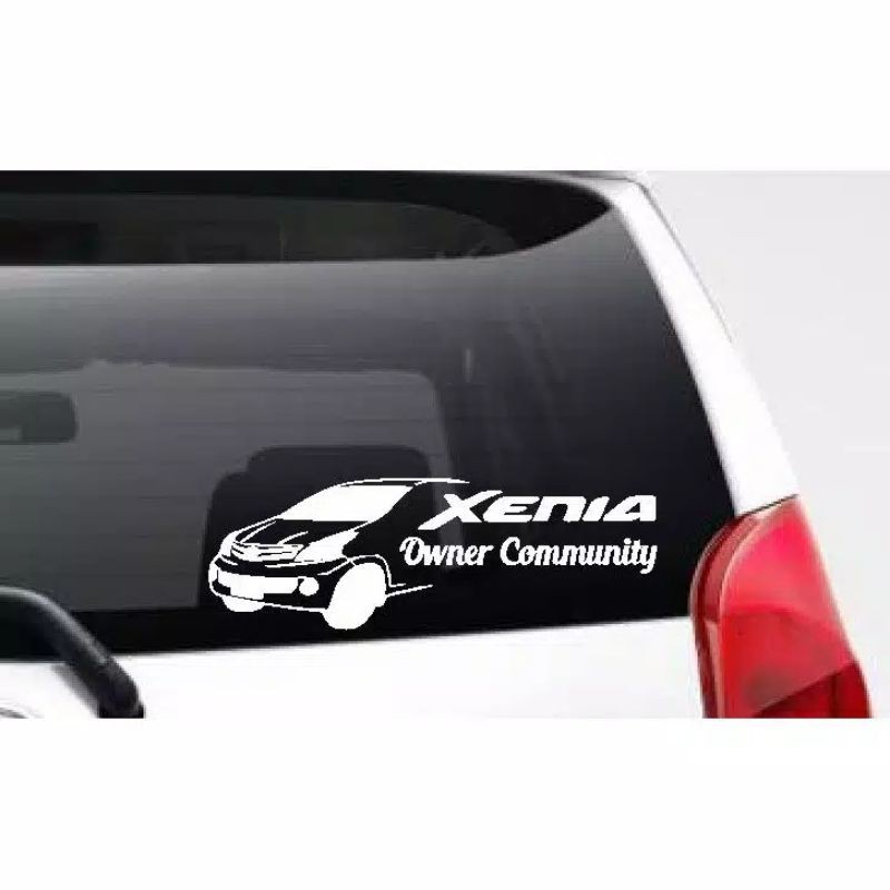 Xenia owner community cutting sticker car sticker | Shopee Malaysia