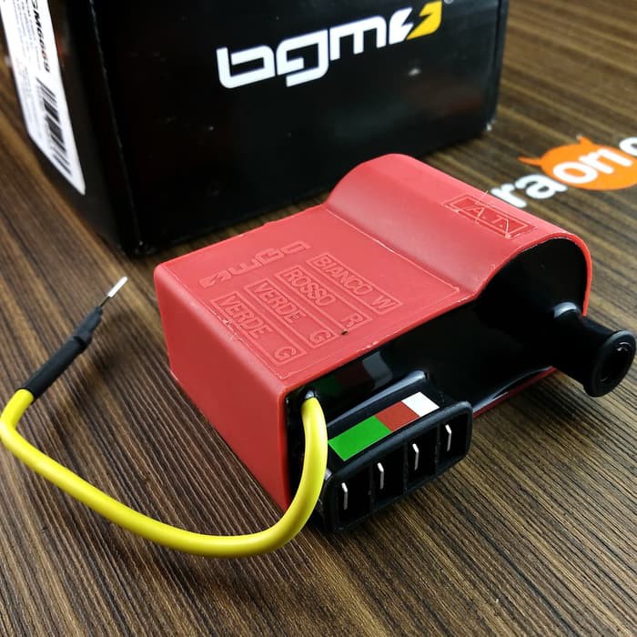 MERAH Cdi Coil vespa Brand BGM pro Red Color | Shopee Malaysia