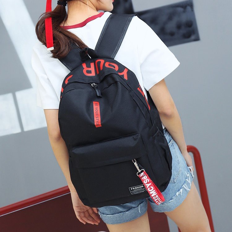 【JOMBORONG】Unisex Premium Canvas Large Capacity Korean Style College ...