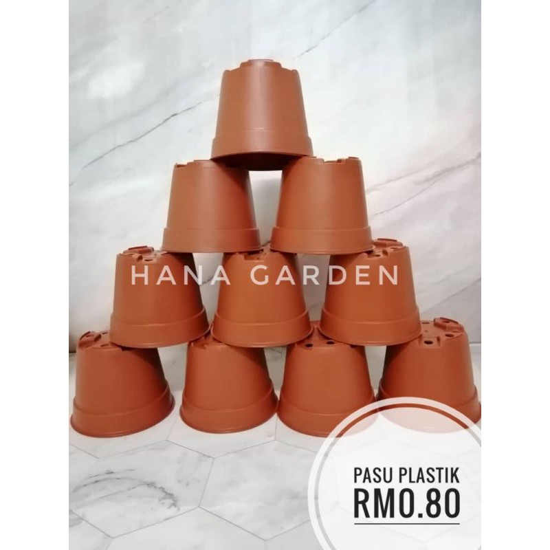 🔥NEW🔥Pasu Bunga Plastik Flower Pot Saiz Kecil Pot Semaian Anak Pokok ...