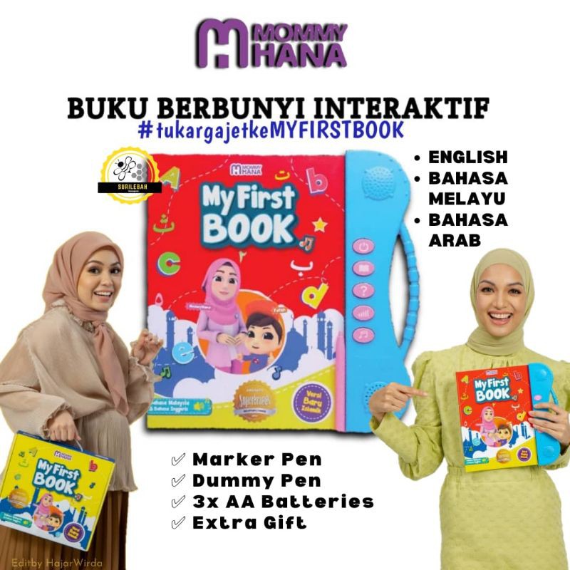 (💯 Original) MY FIRST BOOK BY MOMMYHANA & MY MAGIC BOOK | Shopee Malaysia