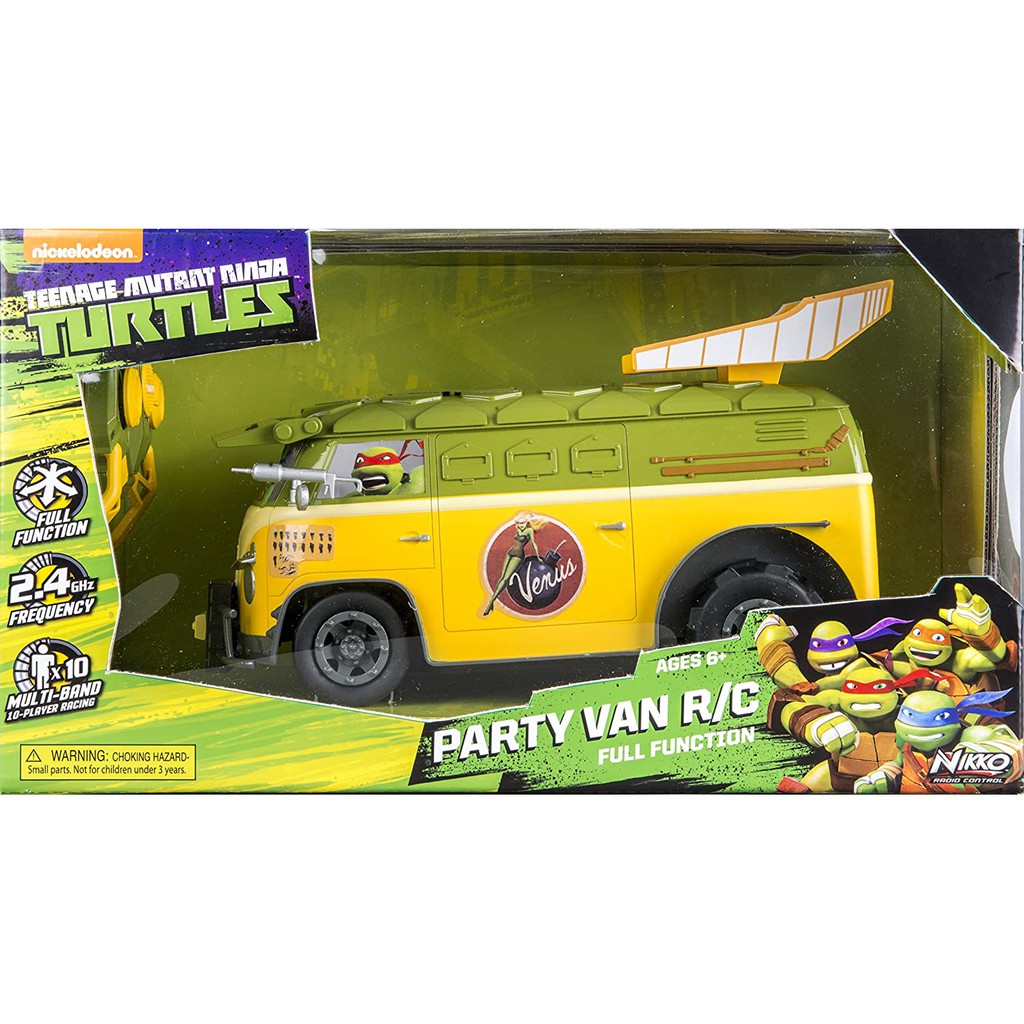 {CLEARANCE} TOY STATE TEENAGE MUTANT NINJA TURTLES PARTY VAN RC ...