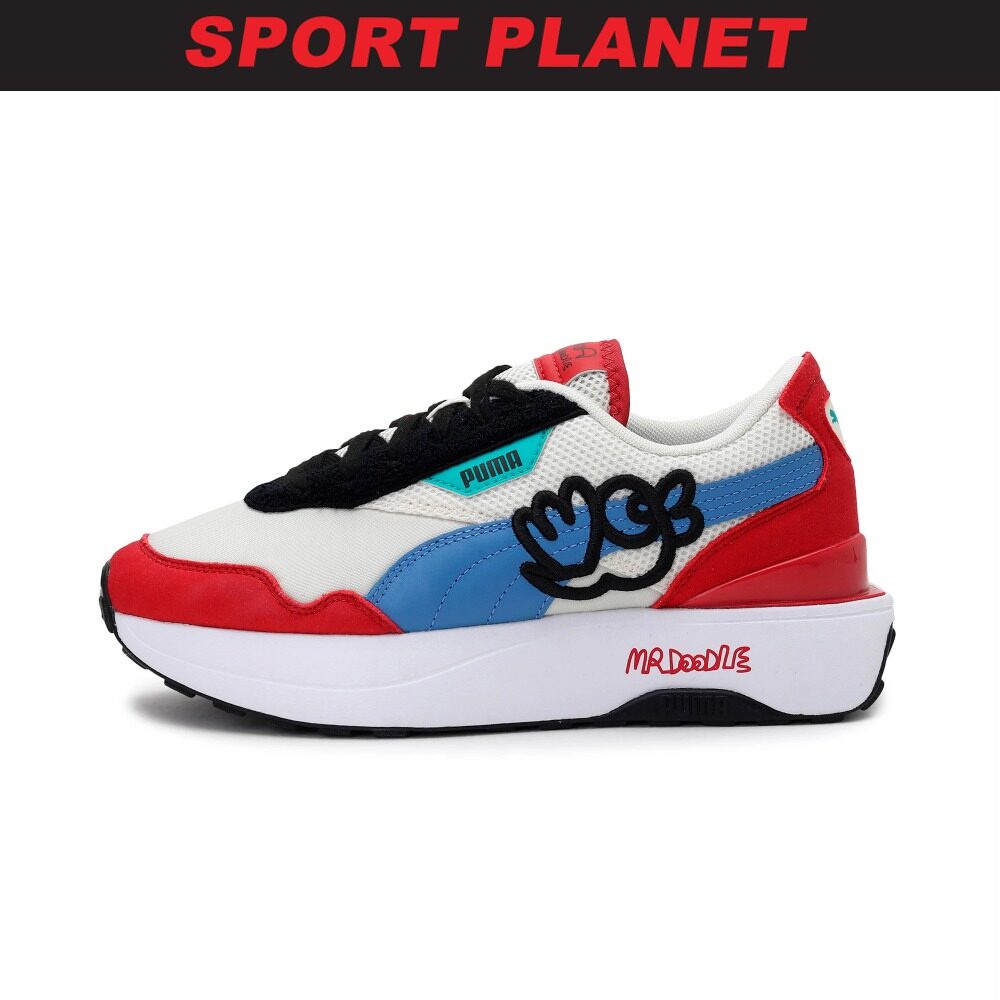 Puma Women x Mr Doodle Cruise Rider Shoe Sports Planet 20-11 375792-01 ...