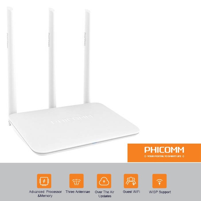 Phicomm ke 2M N300 Smart Wireless Router 300Mbps For TM Unifi / Maxis / Time | Shopee Malaysia