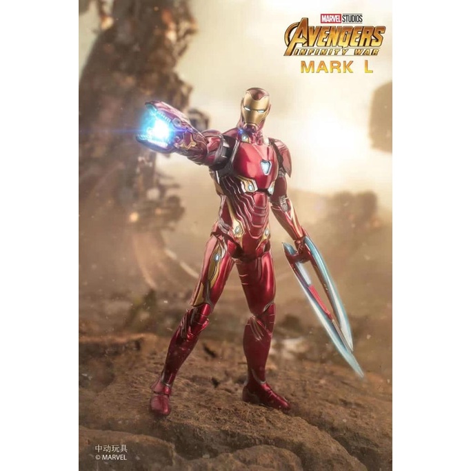 {ORIGINAL} ZD TOYS IRON MAN MARK 50 DELUXE VERSION ACTION FIGURE (1912 ...