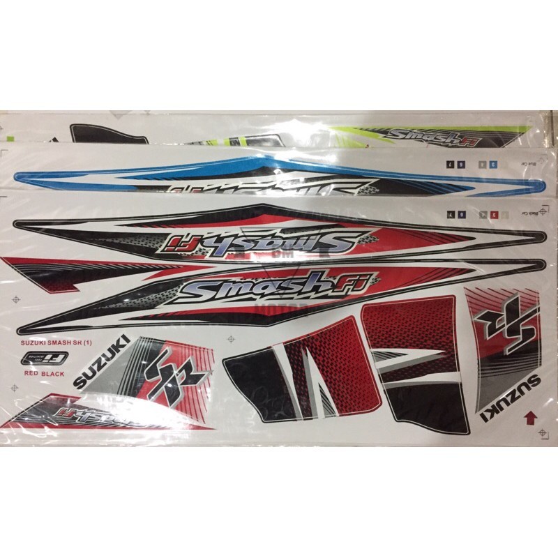 Suzuki smash SR(1) body sticker | Shopee Malaysia