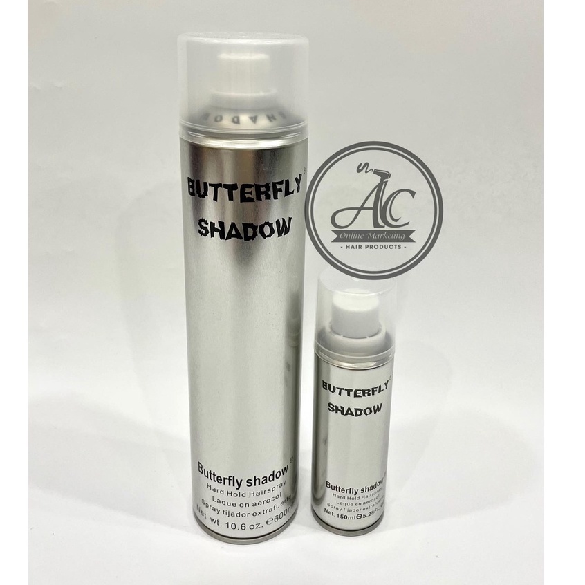 Butterfly Shadow Hair Spray 600ML / 320ML / Mini 150ML Hair Styling ...