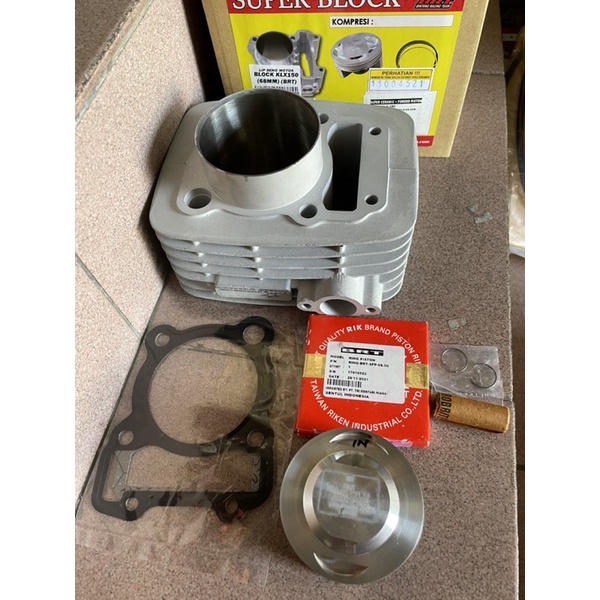 BRT KLX150 RACING CERAMIC BLOCK SET 63mm;68MM | Shopee Malaysia